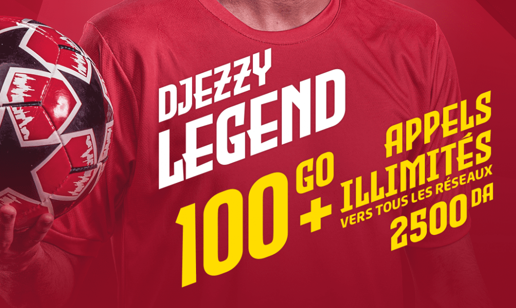 Djezzy lance l'offre Legend - Vinybusiness